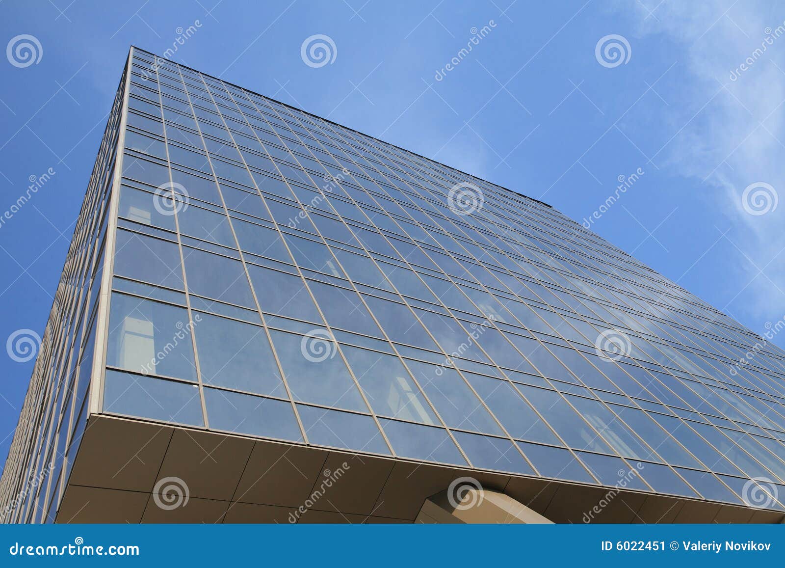 Edge of office building stock image. Image of city, geometric - 6022451