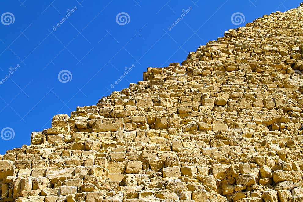 Edge of pyramid stock photo. Image of ancient, egypt - 20291716
