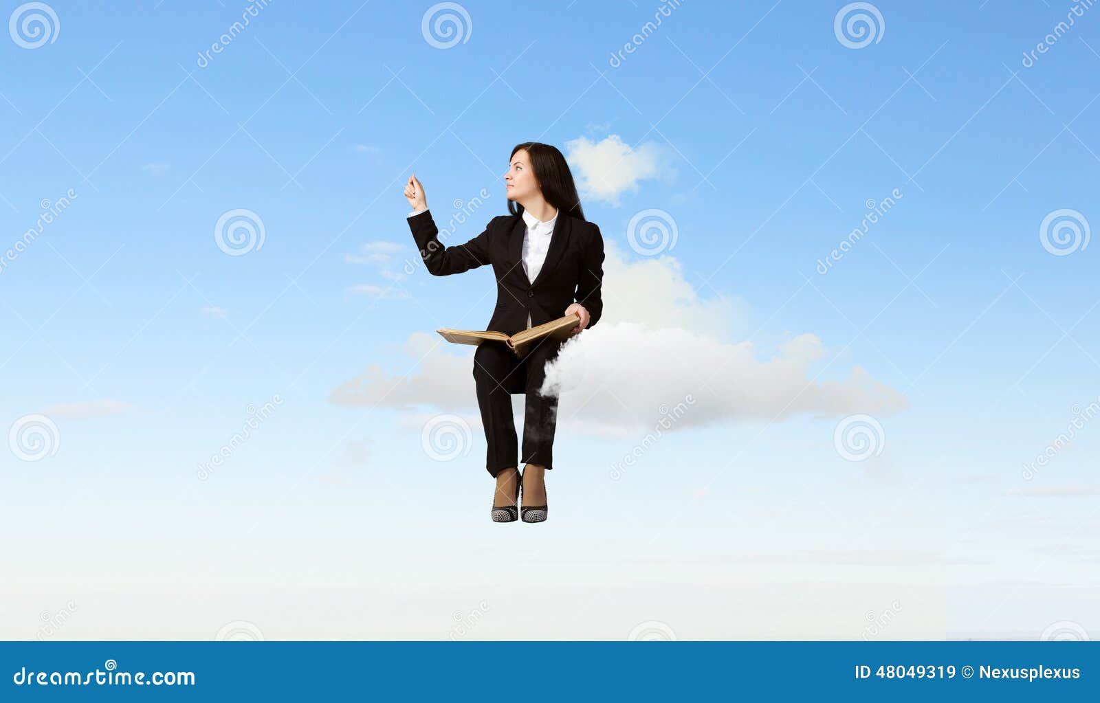 At the Edge of Reality and Imagination Stock Image - Image of dream ...