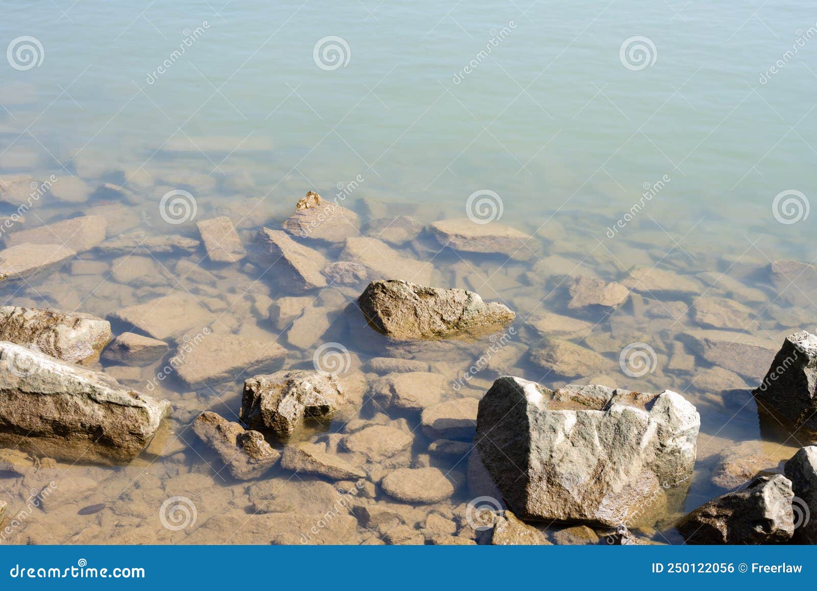 Edge of River Horizontal Composition Stock Photo - Image of water ...