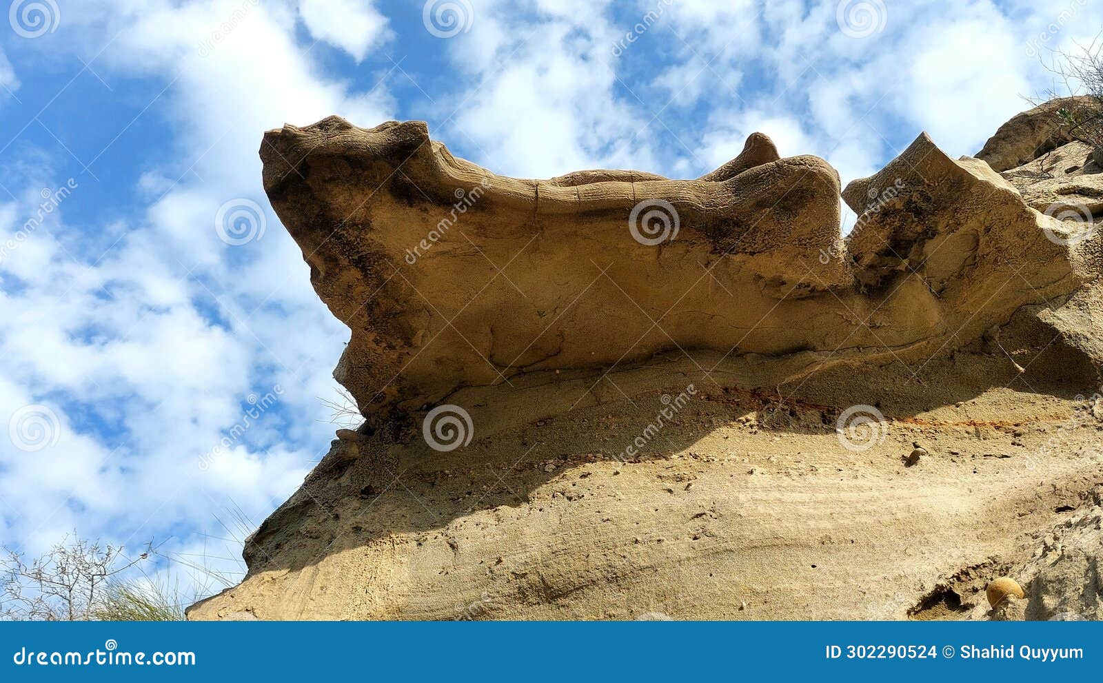 Edge Rock Beauty of Pakistan Hills Stock Photo - Image of beauty, rock ...