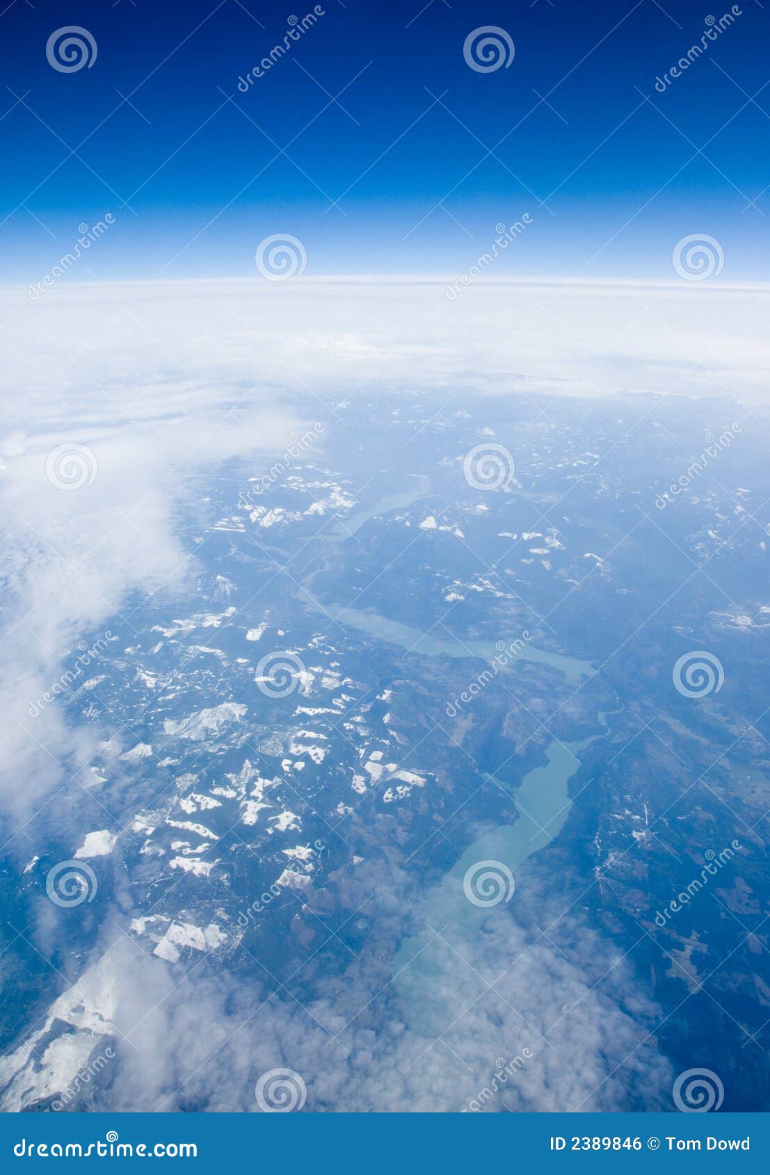 Edge of Space stock photo. Image of infinity, curve, lakes - 2389846