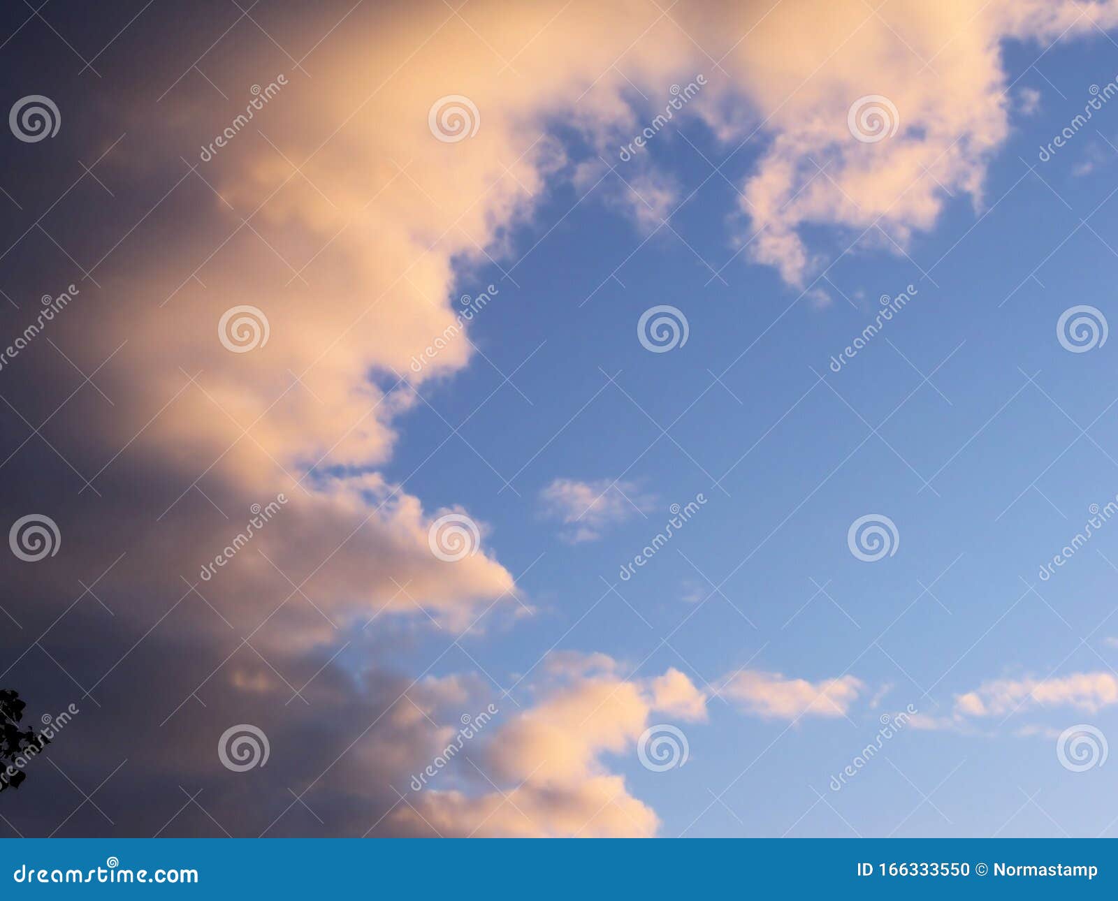 The Edge of Storm Front Clouds Stock Photo - Image of beauty, stormy ...