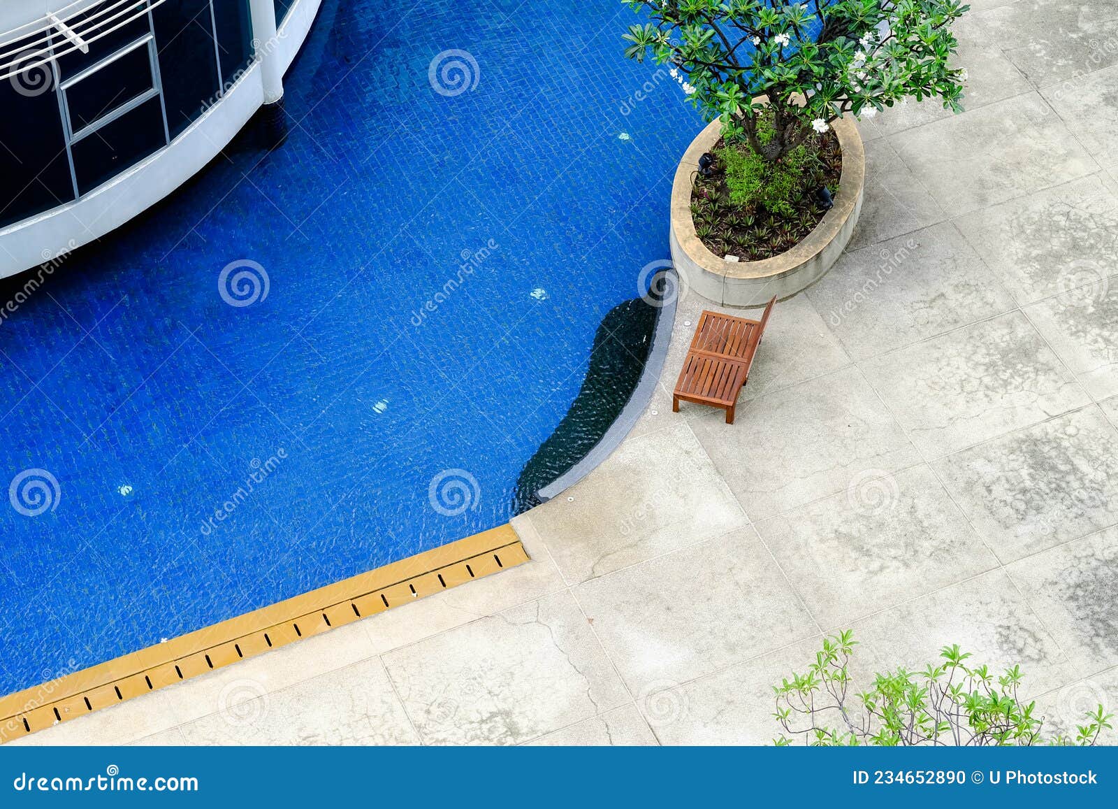Edge of Swimming Pool Top View Stock Photo - Image of activity, liquid ...