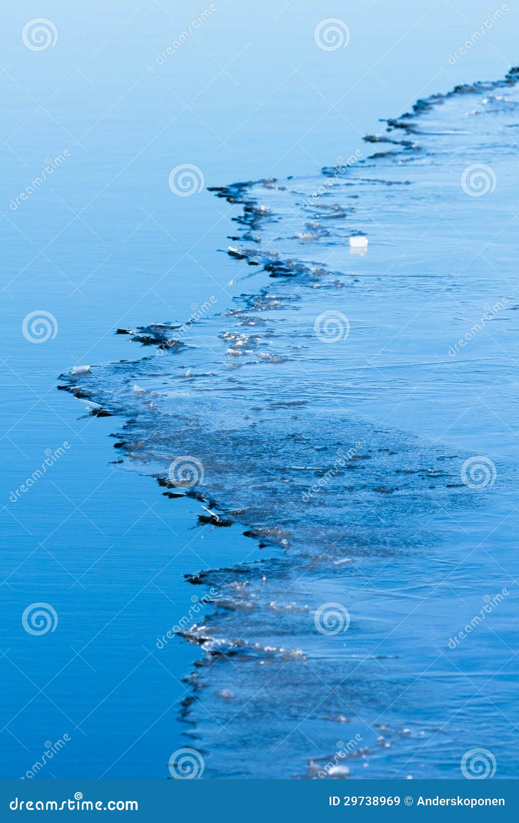 Ice edge stock image. Image of environment, thin, layer - 29738969