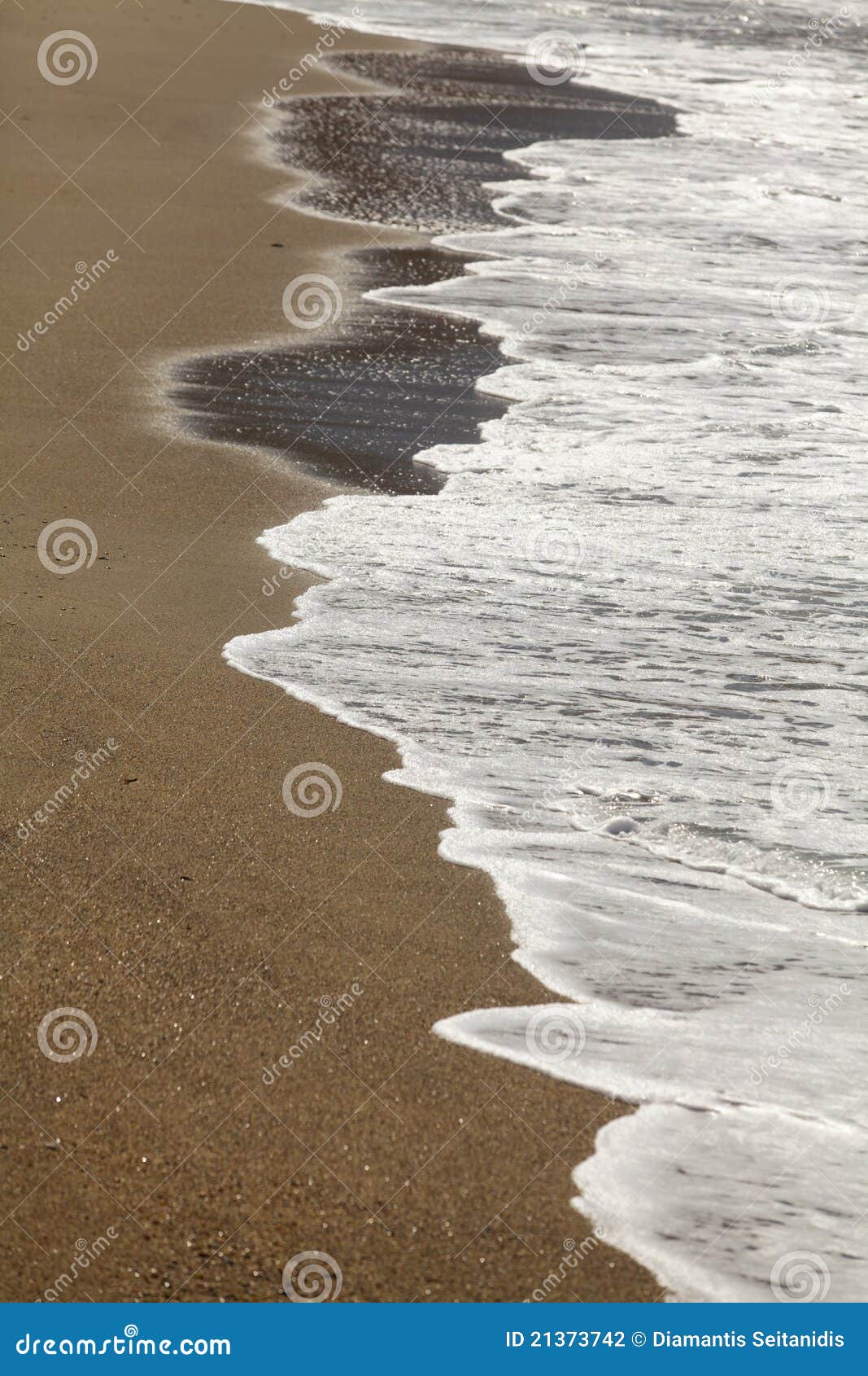 The Edge of the Waves at the Beach Stock Photo - Image of action ...