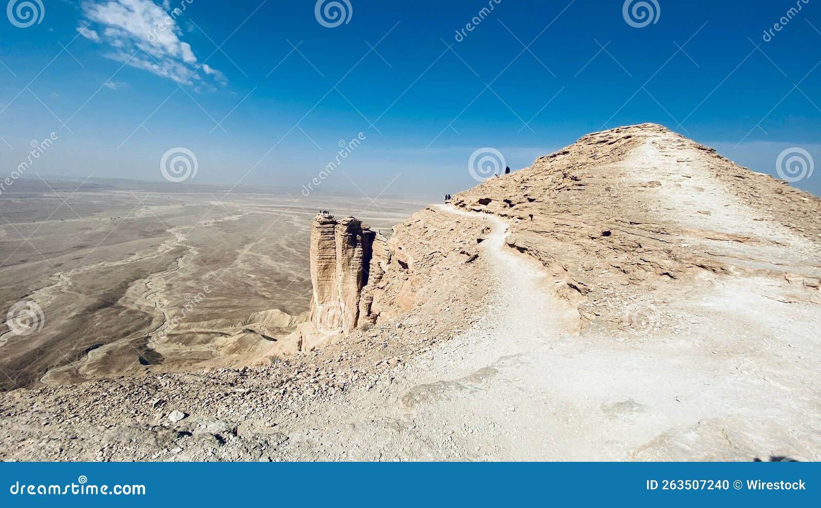 Edge of the World, the Towering Cliffs Jut Dramatically from the Middle ...