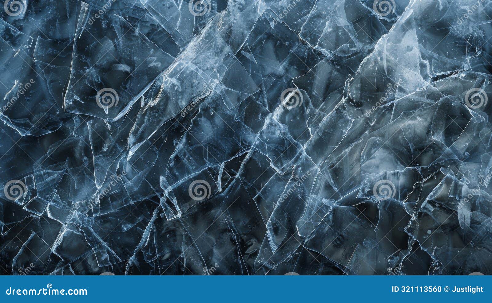 The Edges of the Ice are Sharp and Jagged yet the Surface is Incredibly ...