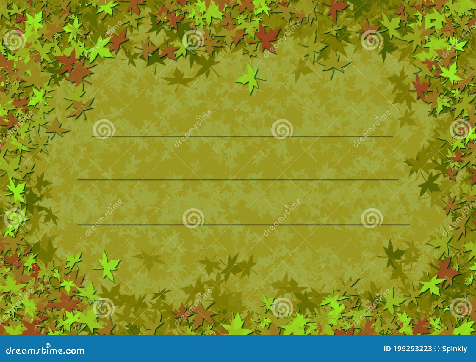 Edges Leaf Pattern Background Wallpaper for Design Layout Stock ...