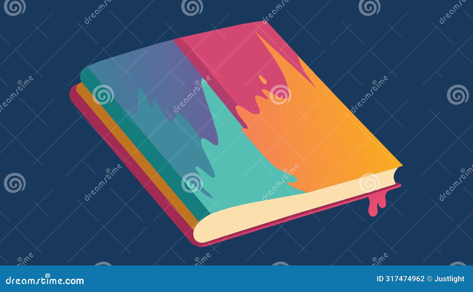 The Edges of the Pages of a Journal are Meticulously Dipdyed Giving it ...