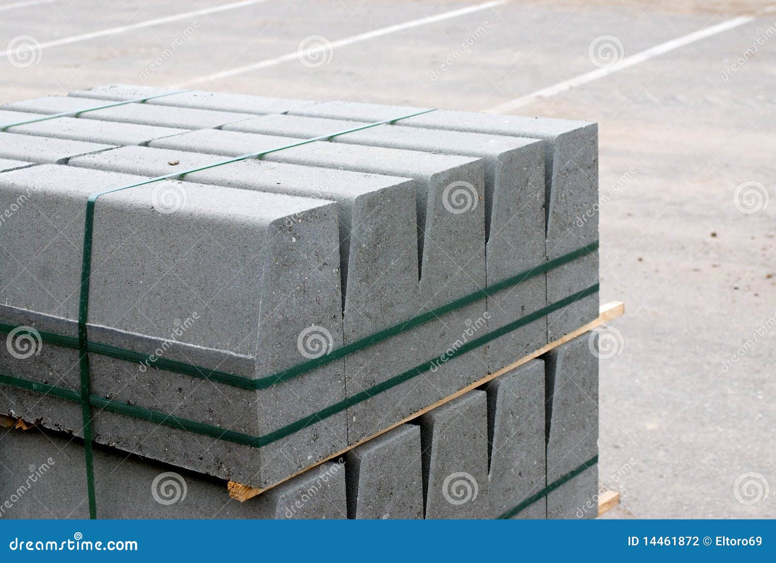 Corner Edging Stones At Auroville Royalty-Free Stock Image ...