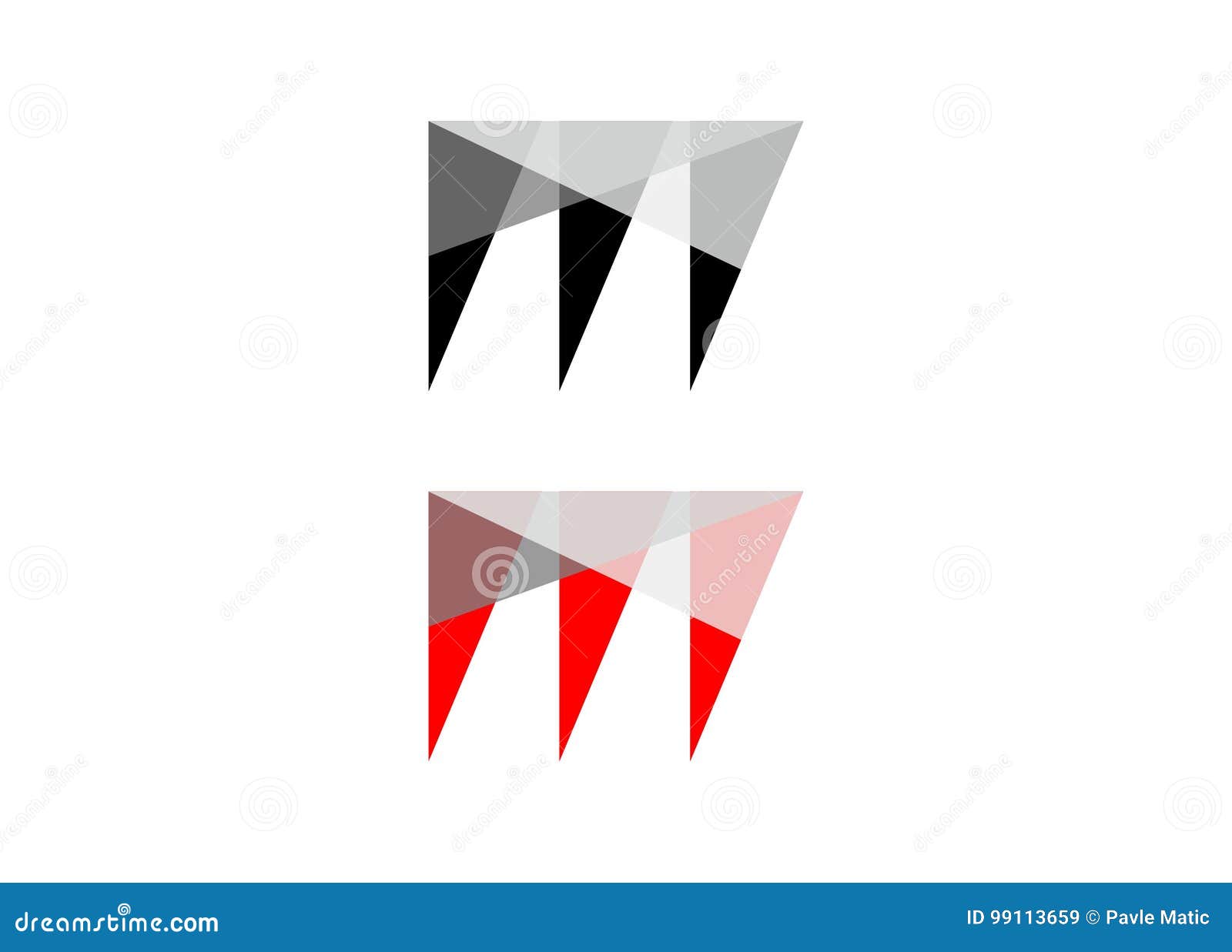 Edgy m logo stock vector. Illustration of magazine, concepts - 99113659