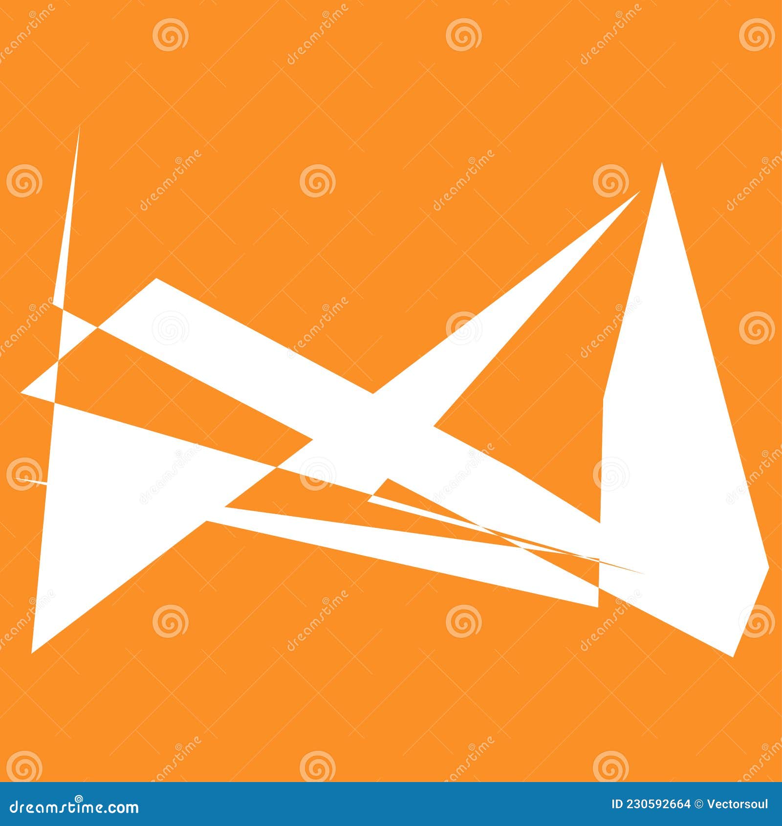 Edgy, Ruptured, Shatter, Splinter Shape, Design Element. Random ...