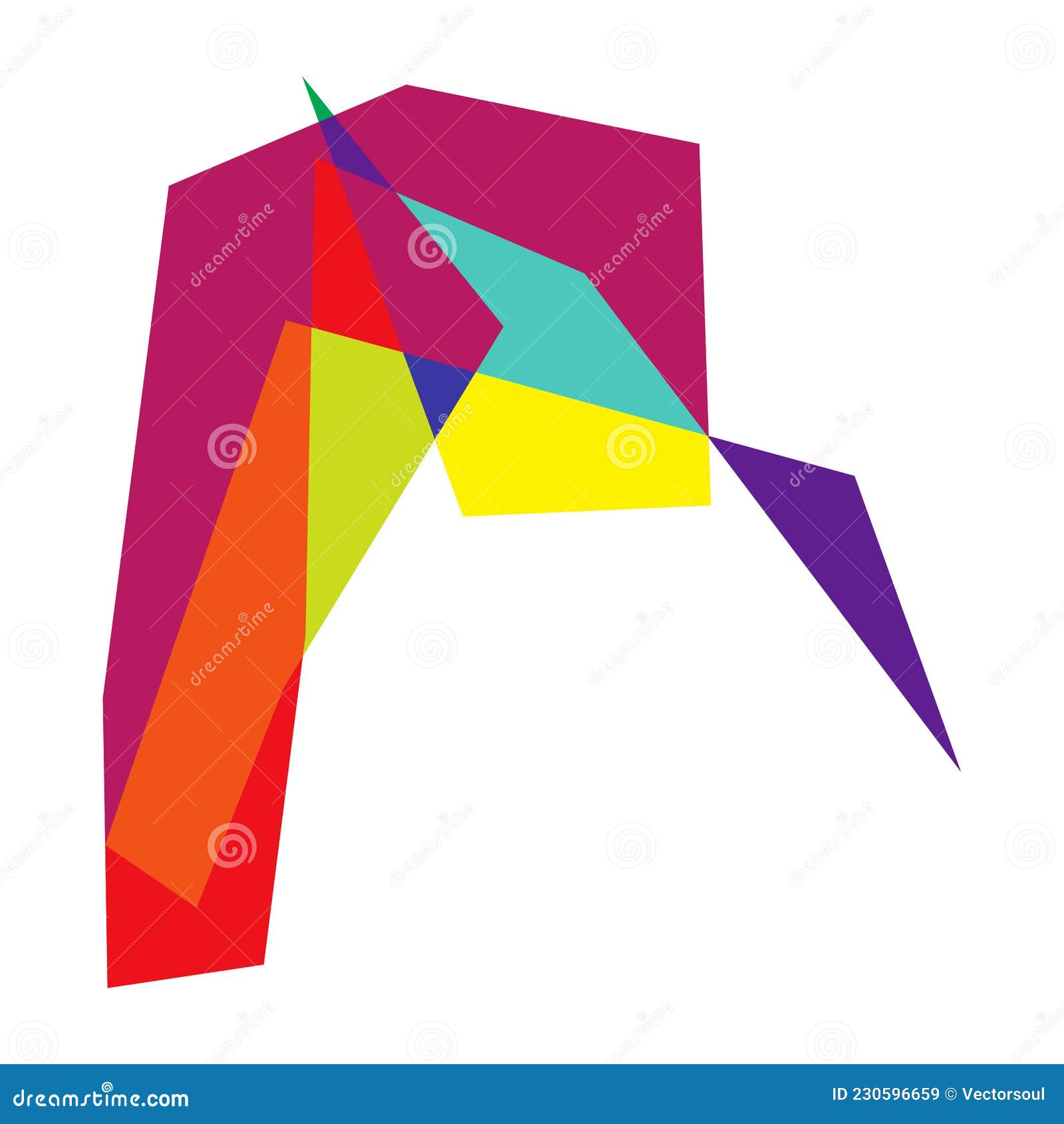 Edgy, Ruptured, Shatter, Splinter Shape, Design Element. Random ...