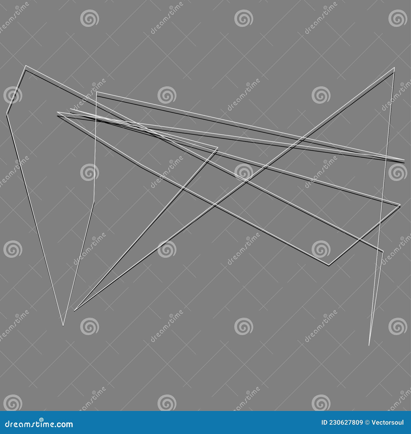 Edgy, Ruptured, Shatter, Splinter Shape, Design Element. Random ...