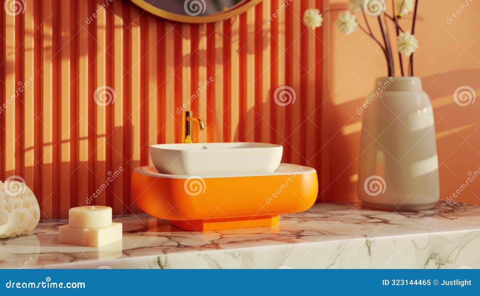 An Edgy Soap Dish Featuring a 3D Cube Design in a Bright Pop of Color ...