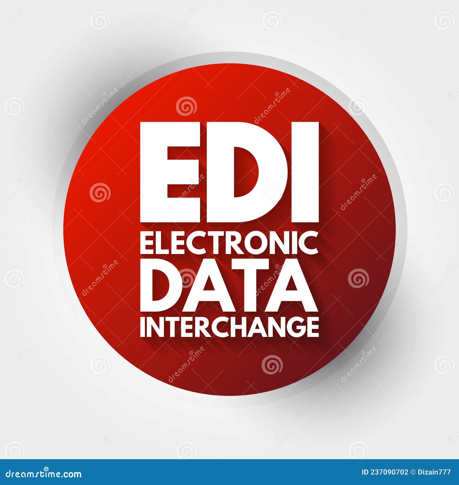 EDI - Electronic Data Interchange Acronym, Technology Concept ... EDI - Electronic Data Interchange Acronym, Technology Concept ...
