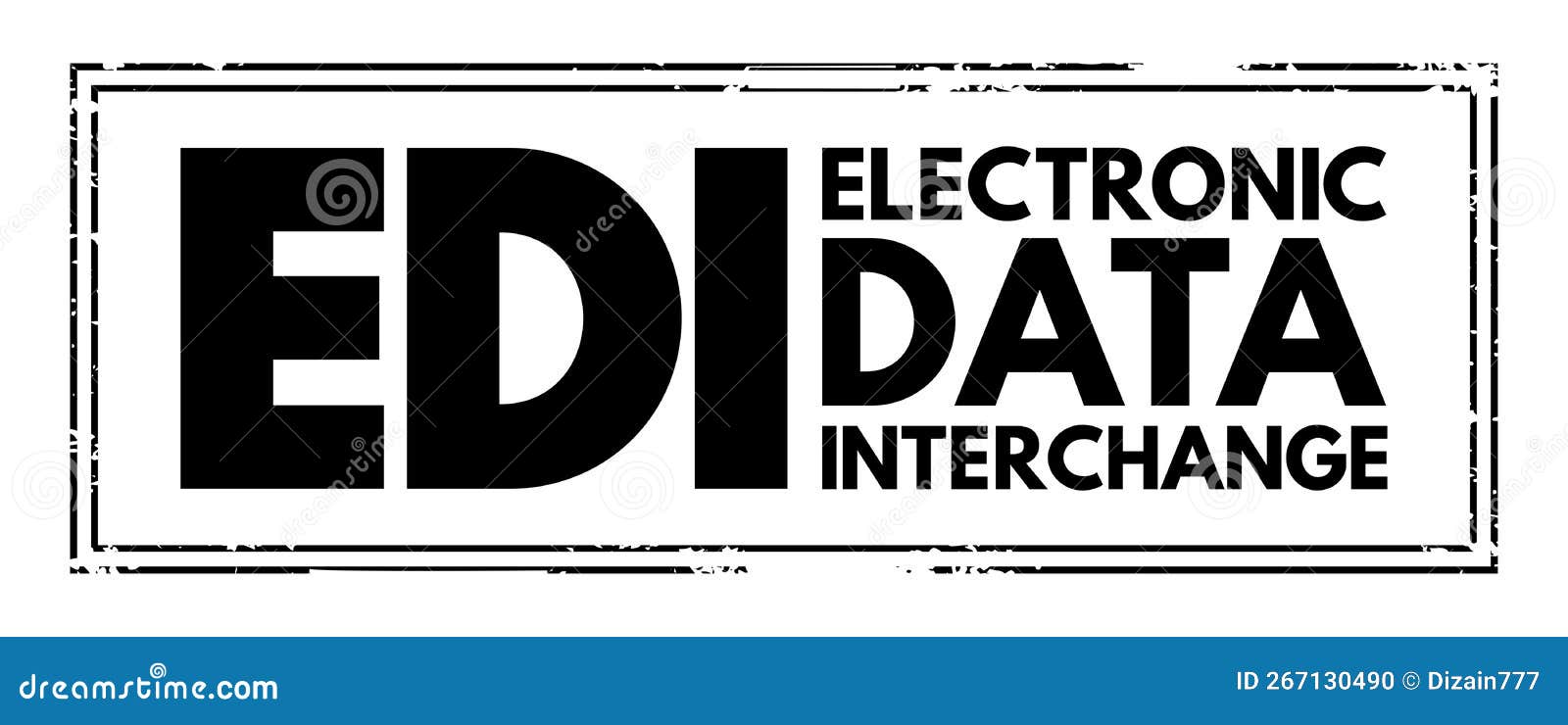 EDI Electronic Data Interchange - Concept of Businesses Electronically ...