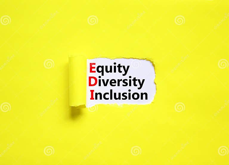 EDI Equity Diversity Inclusion Symbol. Concept Words EDI Equity ... EDI Equity Diversity Inclusion Symbol. Concept Words EDI Equity ...