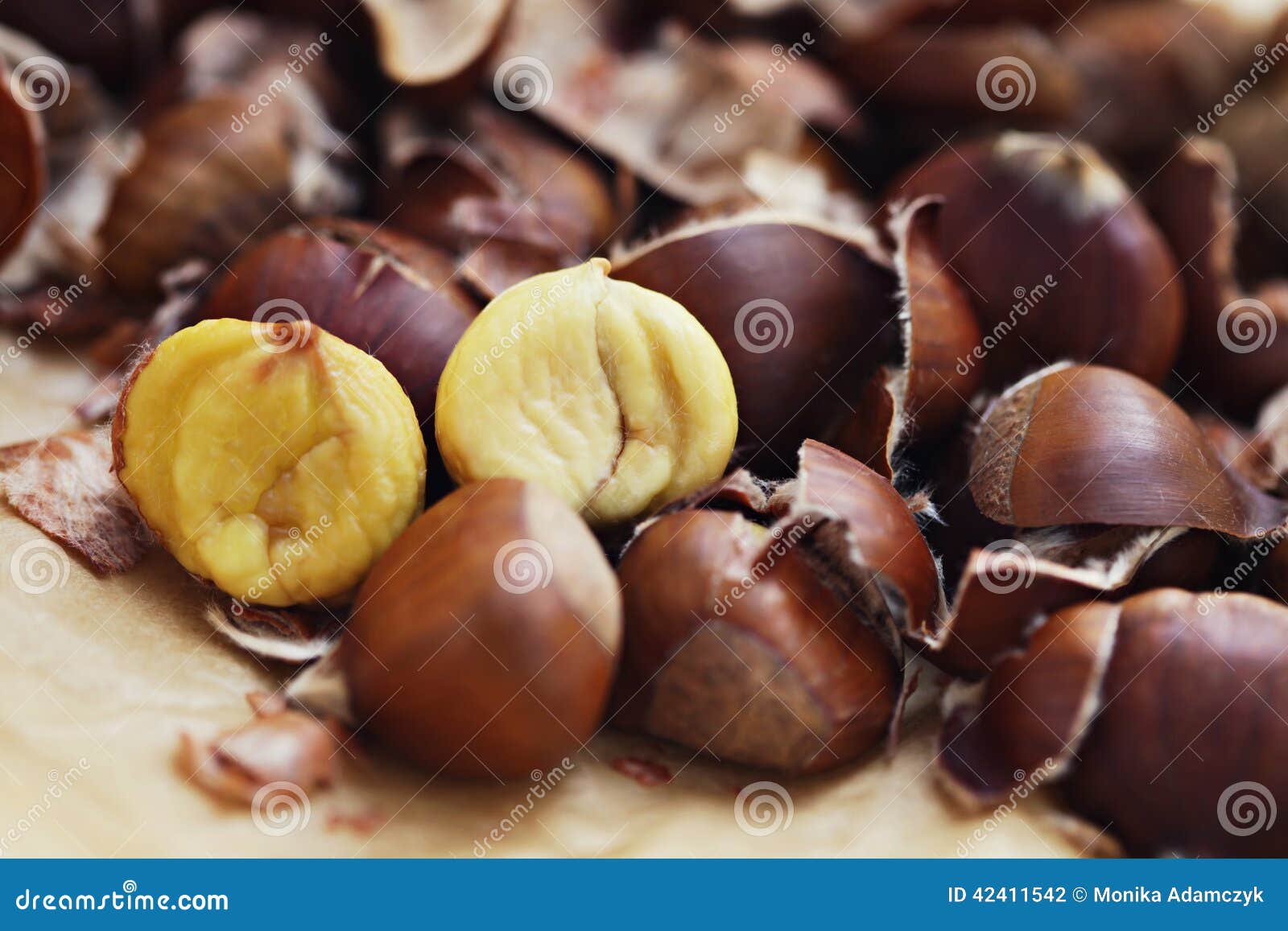 Edible Chestnuts Stock Photo - Image: 42411542