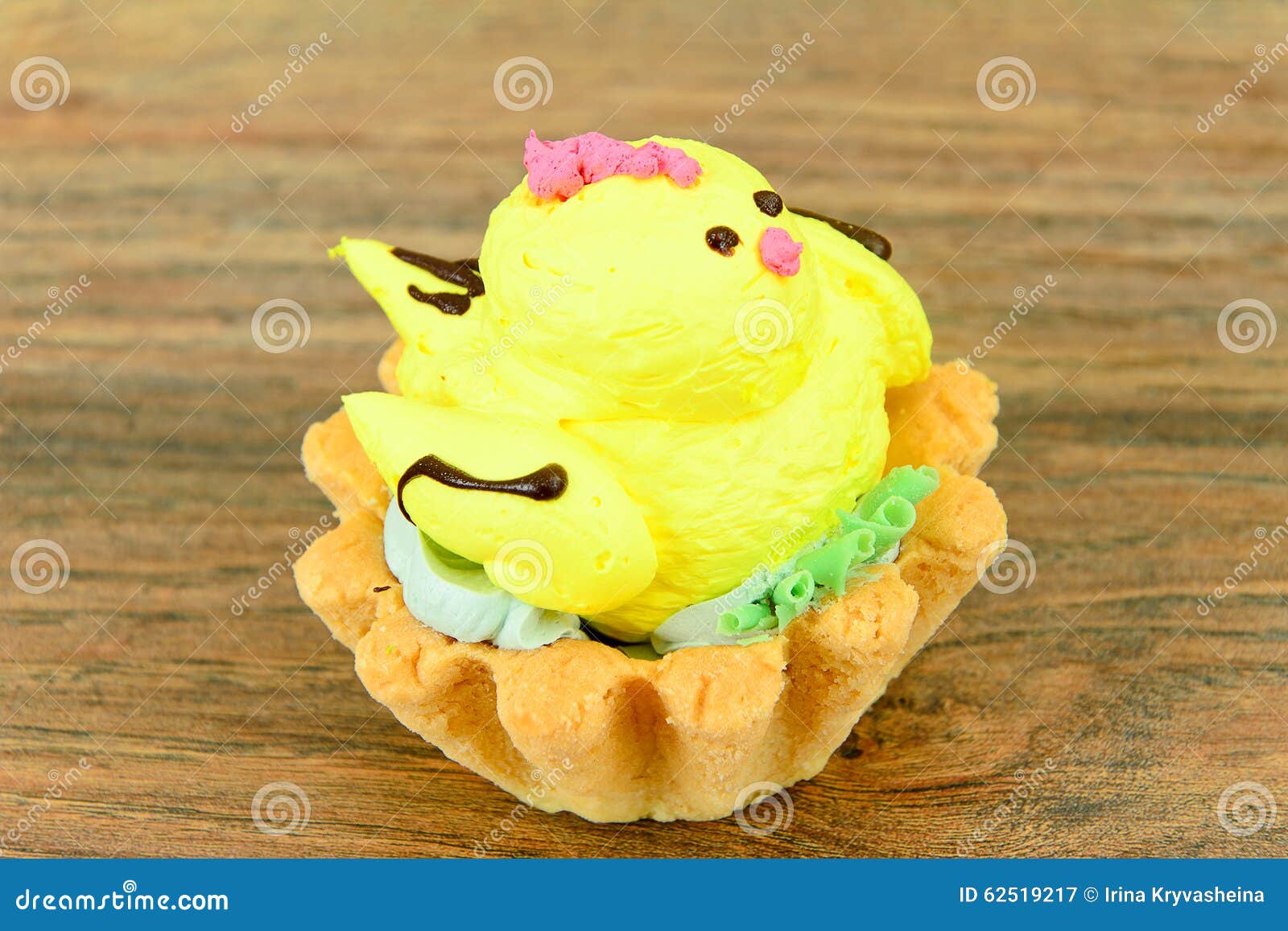 Edible Ice Cream In The Form Of A Chicken Royalty-Free Stock Photo ...