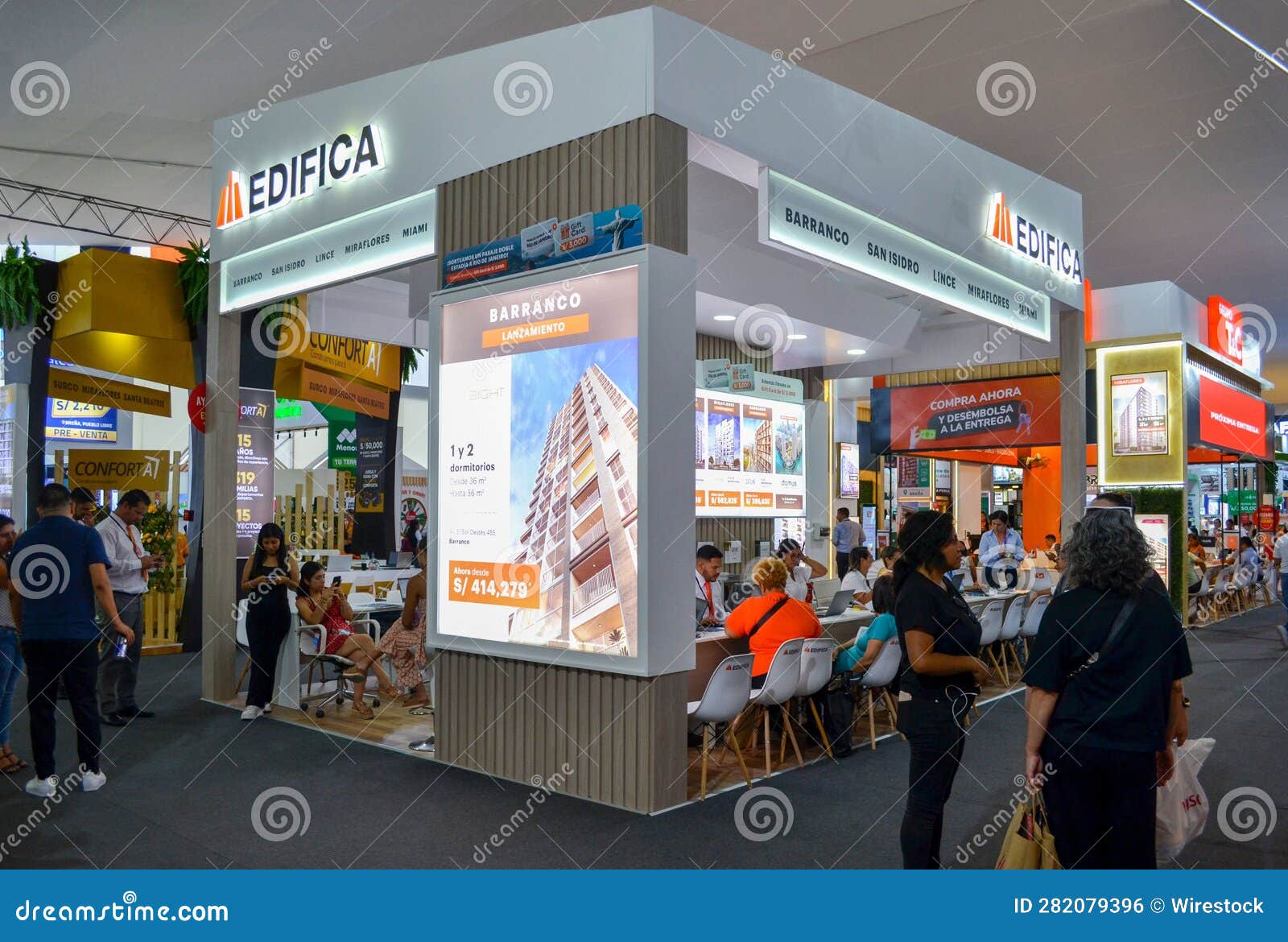 Edifica Stand at NEXO INMOBILIARIO 2023 Event. Editorial Photo - Image of exhibition, creative ...