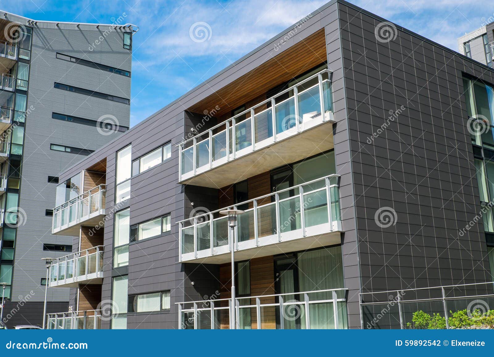 Edifici Residenziali Moderni Fotografia Stock - Immagine di reykjavik ...