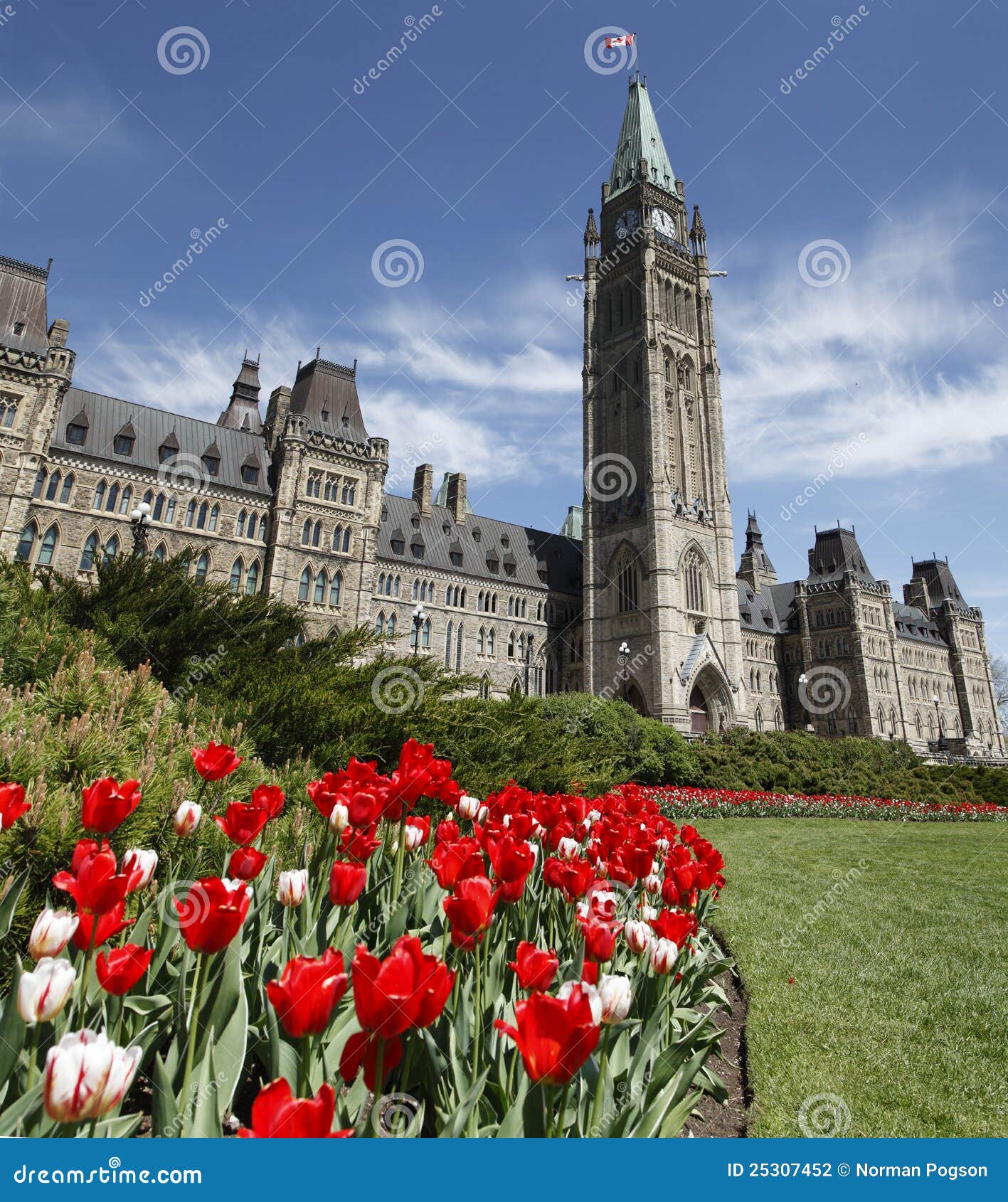 Edificio Canadiense Del Parlamento Foto de archivo - Imagen de ...