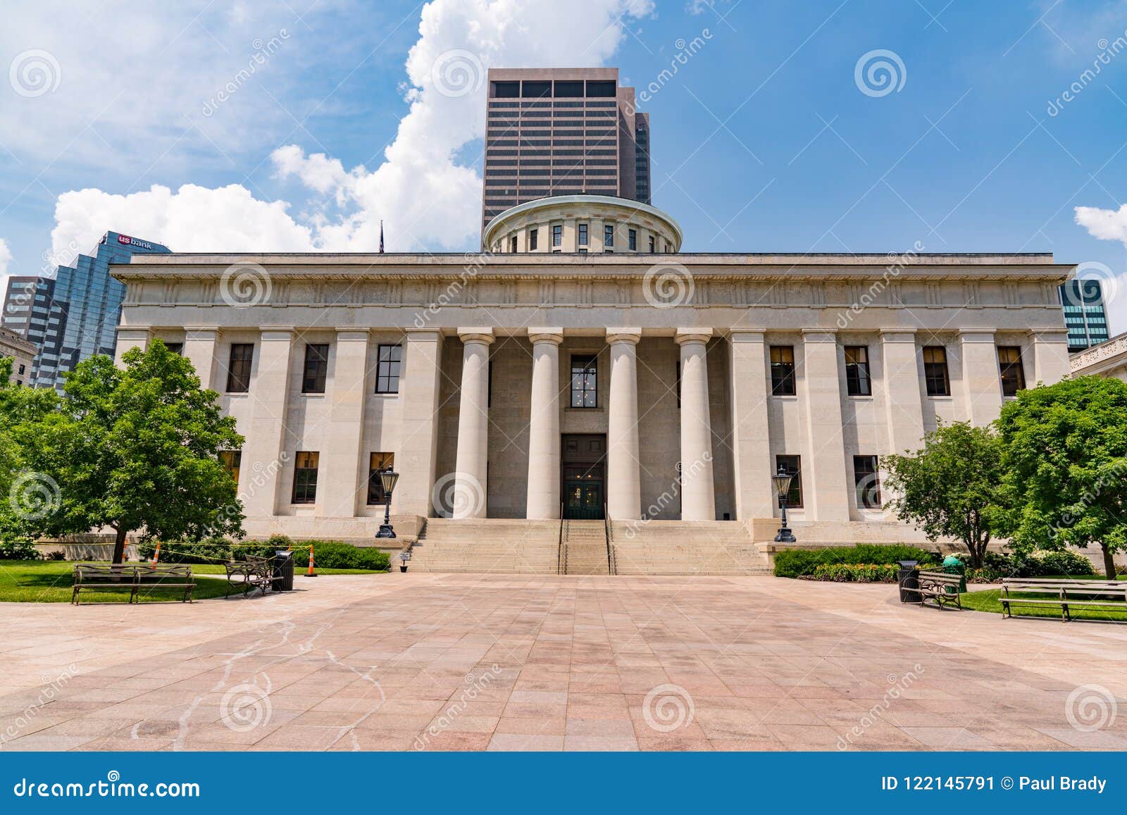 Edificio capital de Ohio foto editorial. Imagen de capital - 122145791