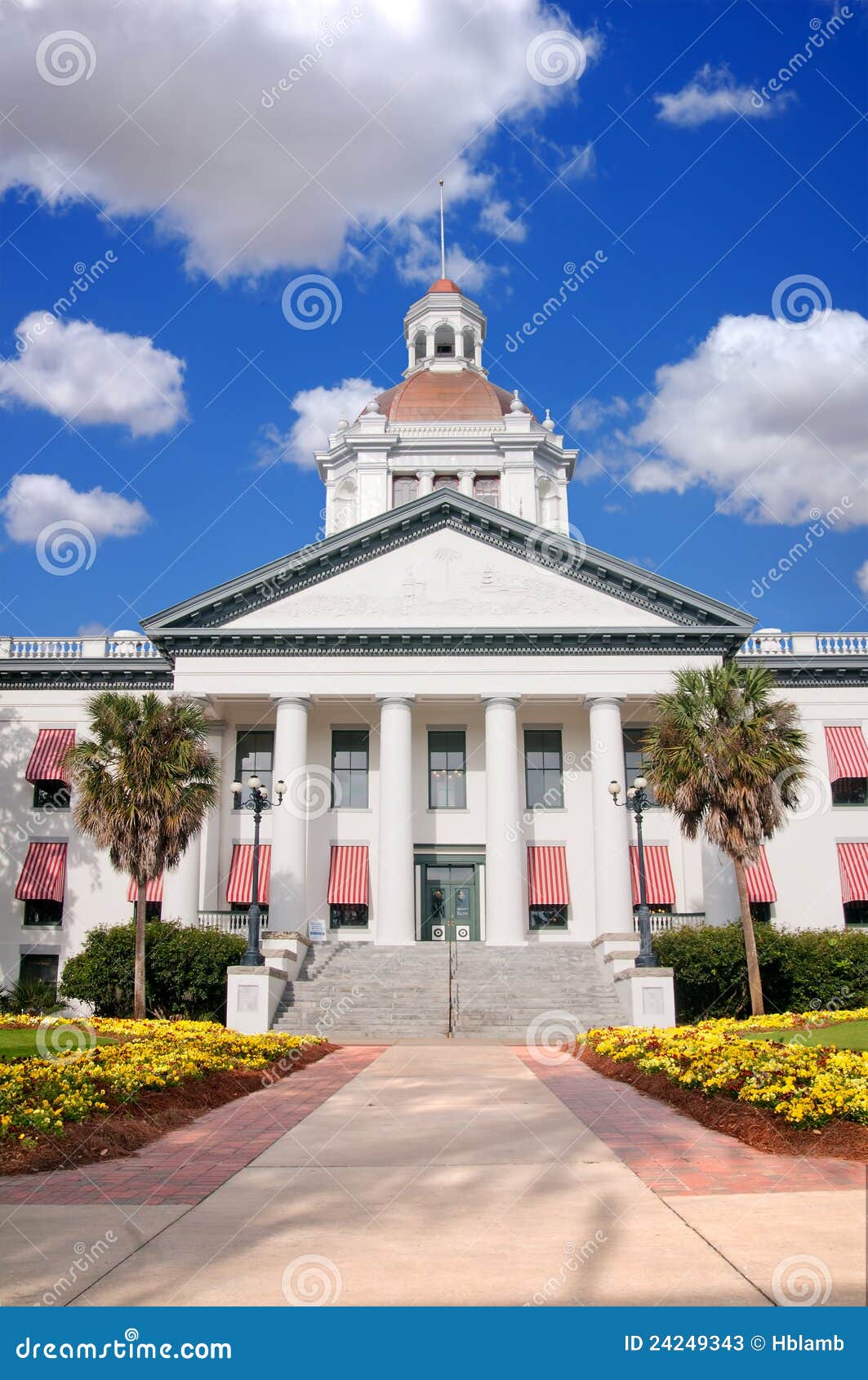Edificio de capital viejo imagen de archivo. Imagen de tallahassee ...