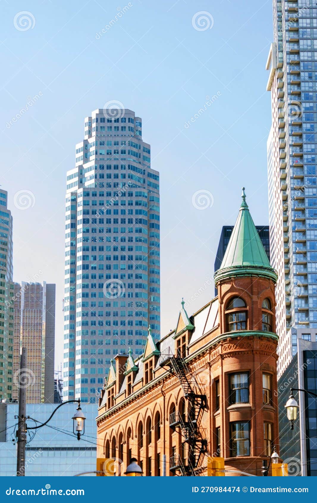 Edificio De Gooderham Conocido Como Flatiron Imagen de archivo editorial - Imagen de cielo ...