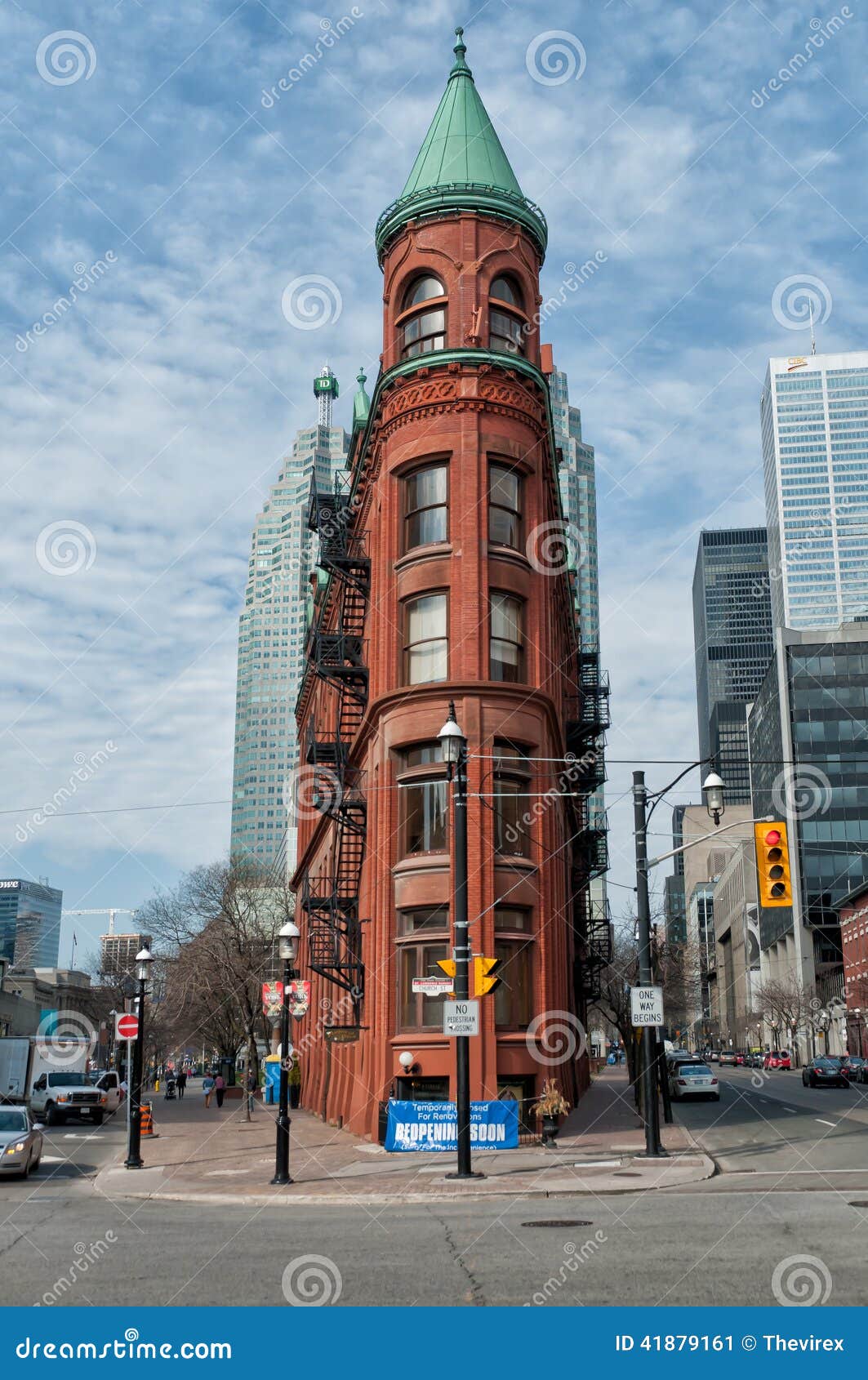 Edificio De Gooderham, Toronto Foto editorial - Imagen de ladrillo, pueda: 41879161