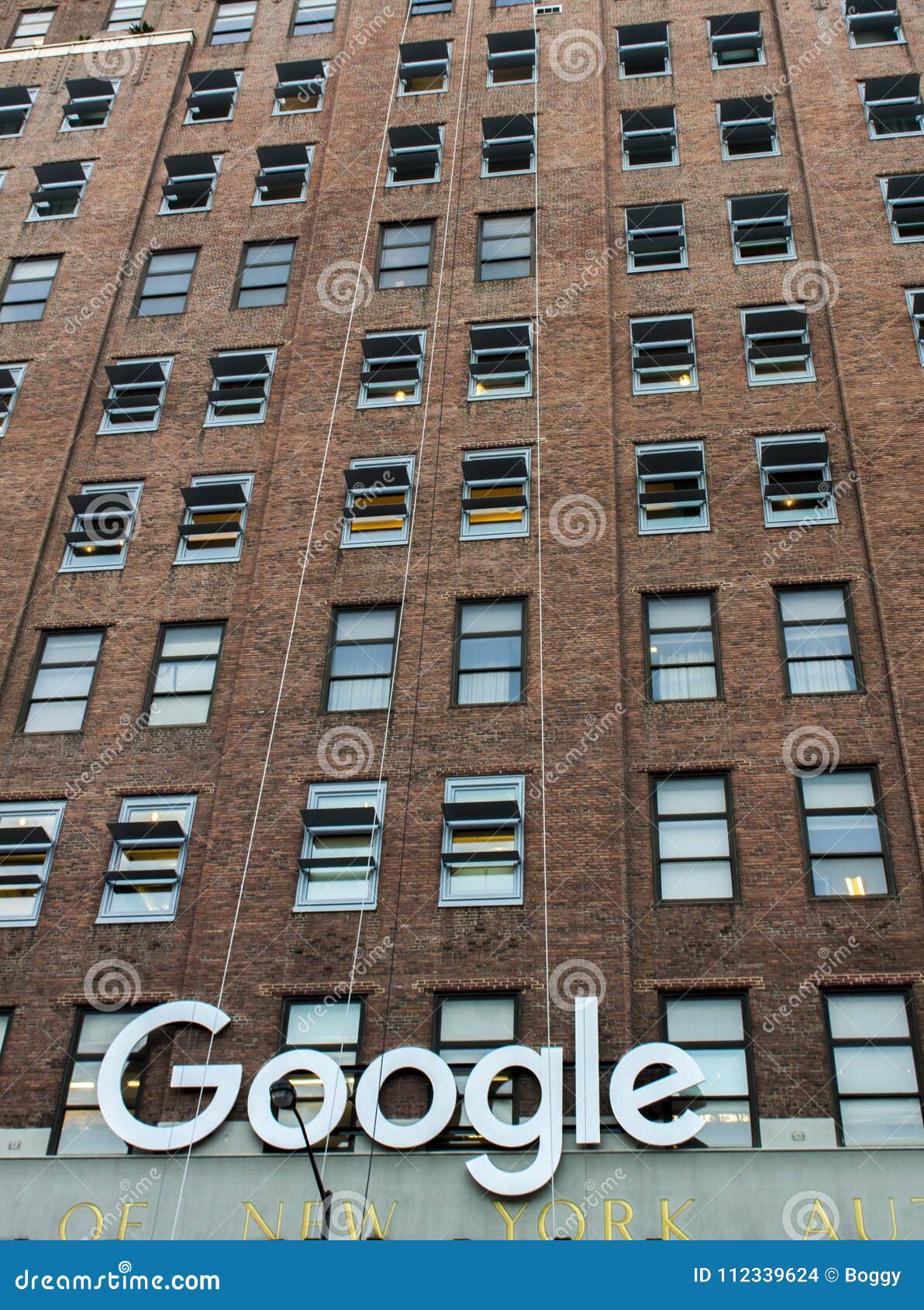Edificio De Google En New York City Imagen de archivo editorial ...