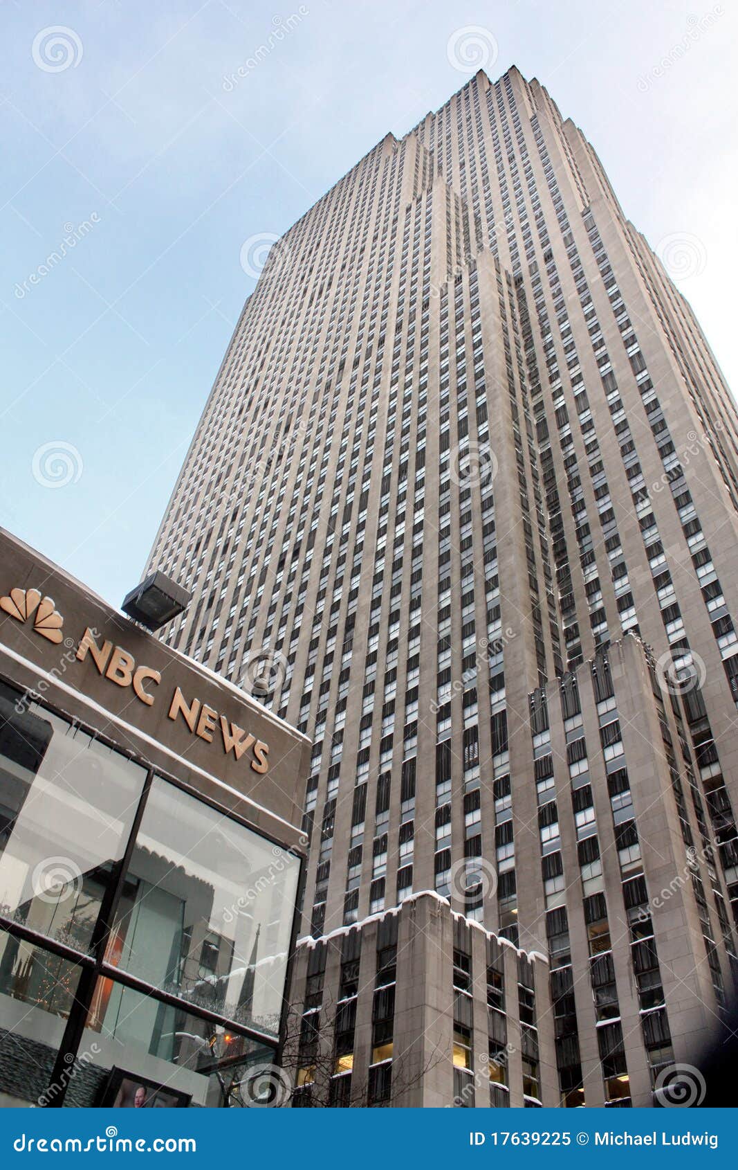Edificio De Las Noticias Del NBC Imagen editorial - Imagen de manhattan ...