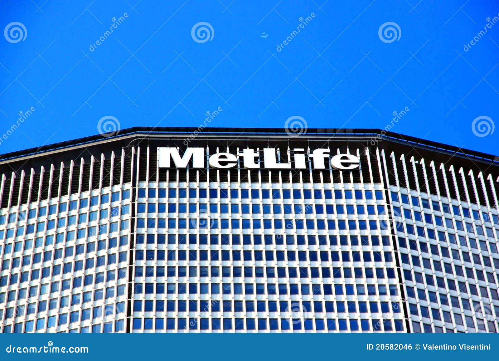 Edificio de MetLife foto editorial. Imagen de gente, seguro - 20582046