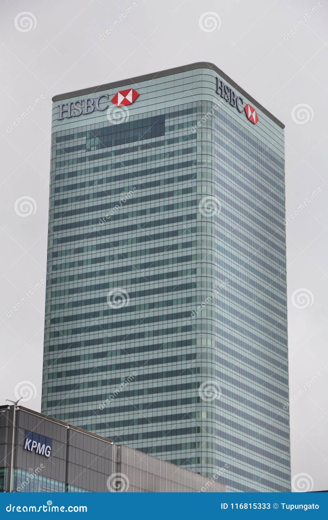 Edificio De Oficinas De HSBC Foto de archivo editorial - Imagen de ...