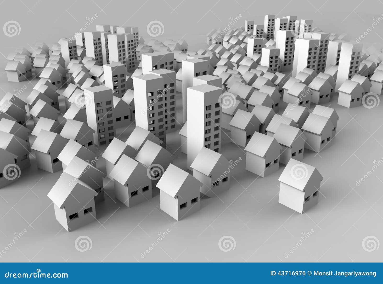 Edificio de Papercraft stock de ilustración. Ilustración de arte - 43716976