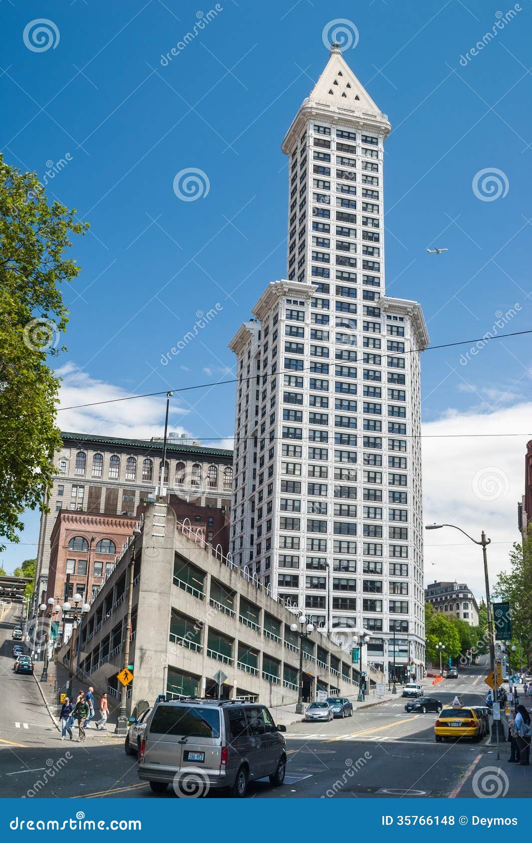 Edificio De Smith Tower En Seattle, WA Foto de archivo editorial ...