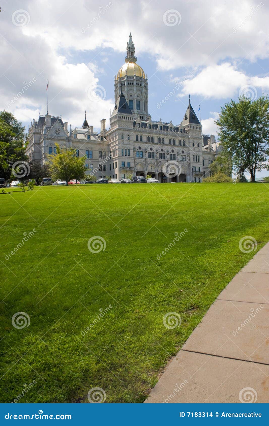 Edificio Del Capitolio De Hartford Foto de archivo - Imagen de ...