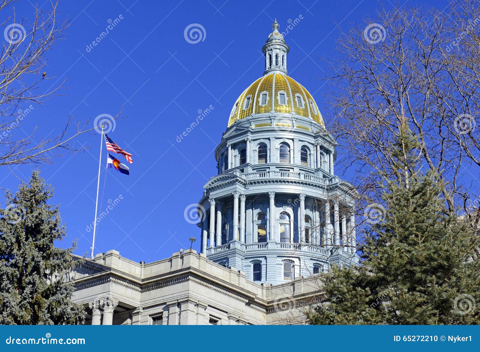 Edificio Del Capitolio Del Estado De Colorado, Hogar De La Asamblea ...