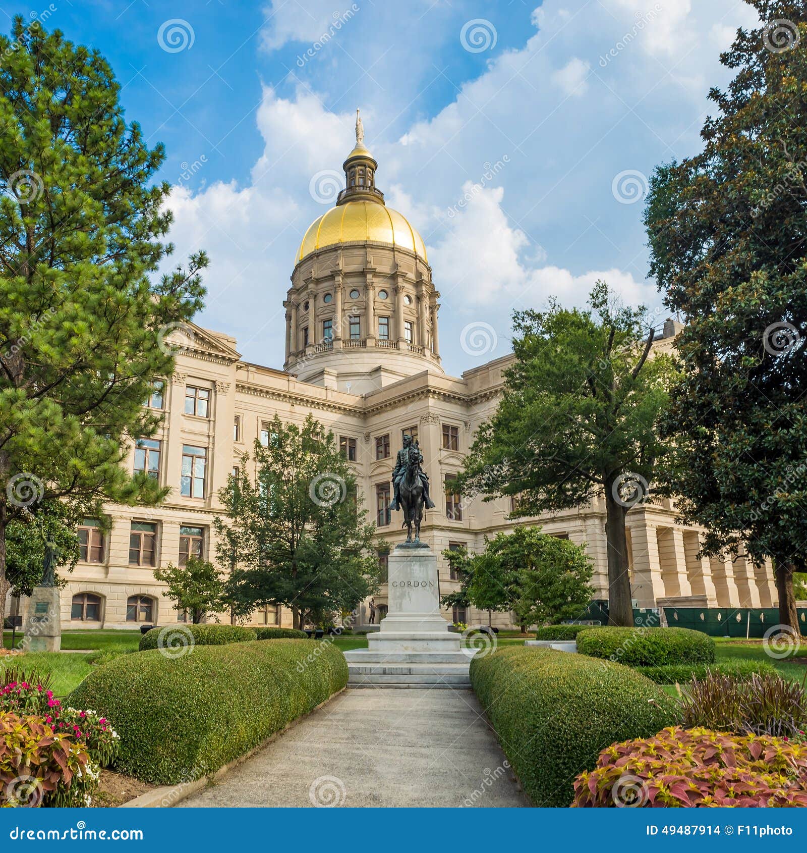 Edificio Del Capitolio Del Estado De Georgia En Atlanta, Georgia Foto ...