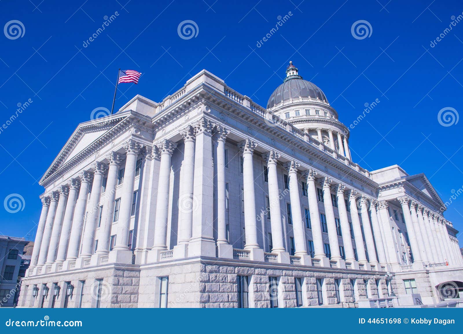 Edificio Del Capitolio Del Estado De Utah Foto de archivo editorial ...