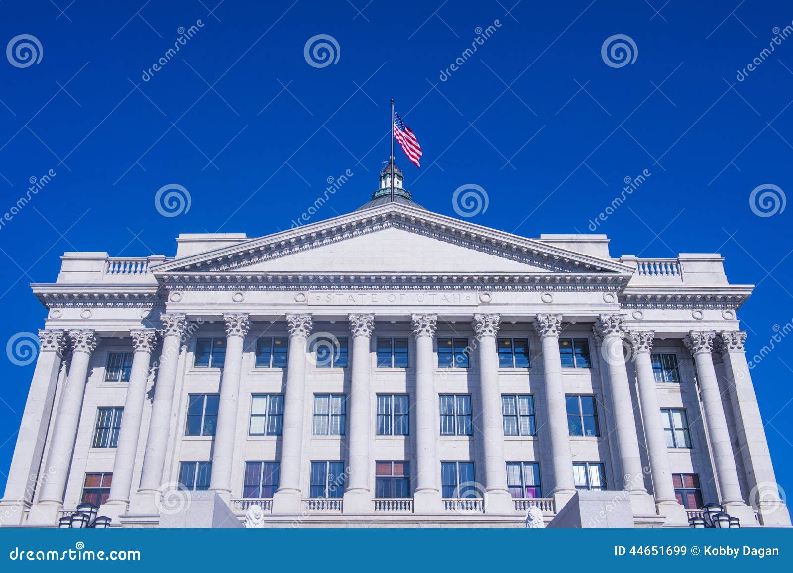 Edificio Del Capitolio Del Estado De Utah Imagen de archivo editorial ...