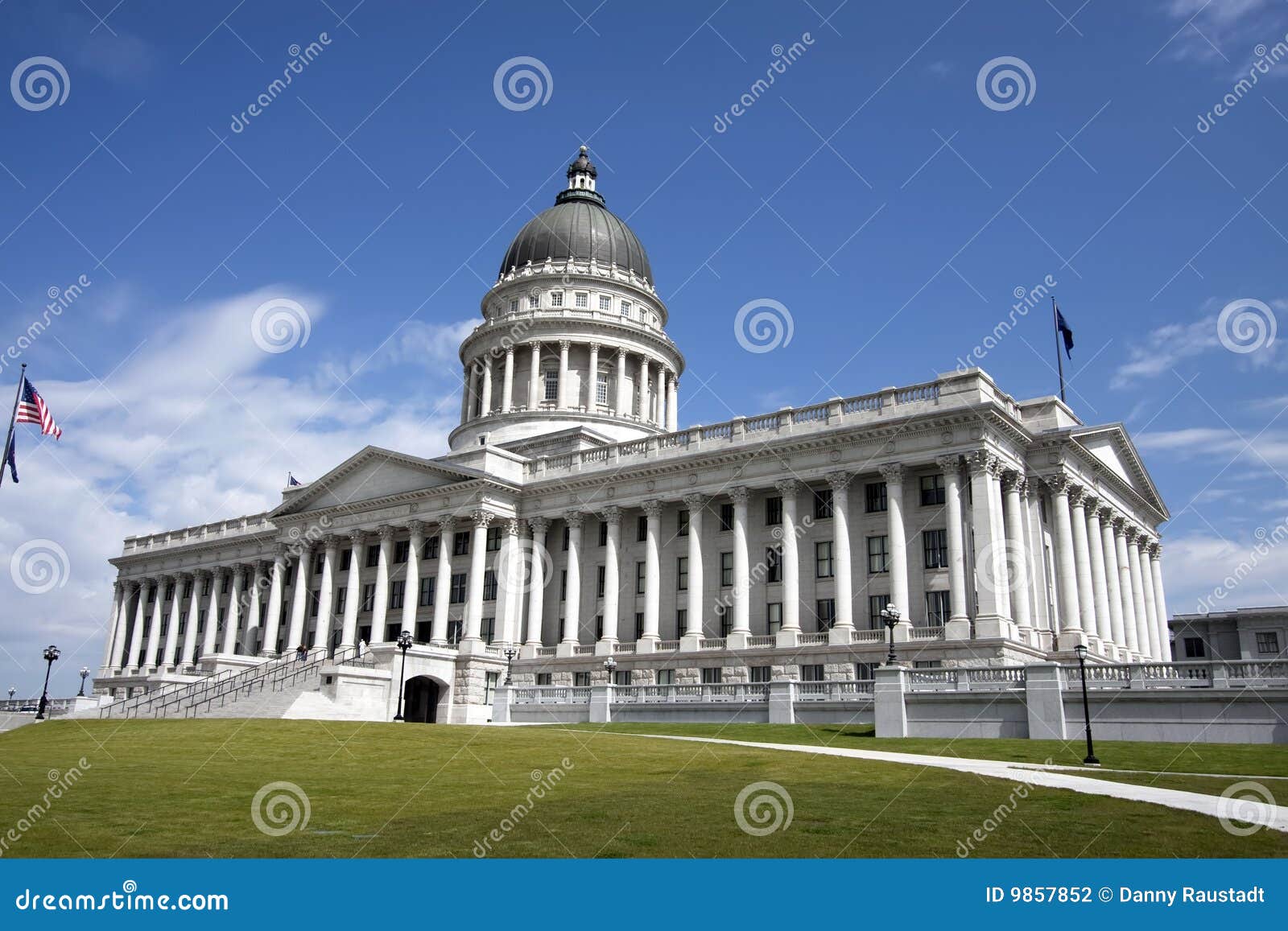 Edificio Del Capitolio Del Estado De Utah Foto de archivo - Imagen de ...