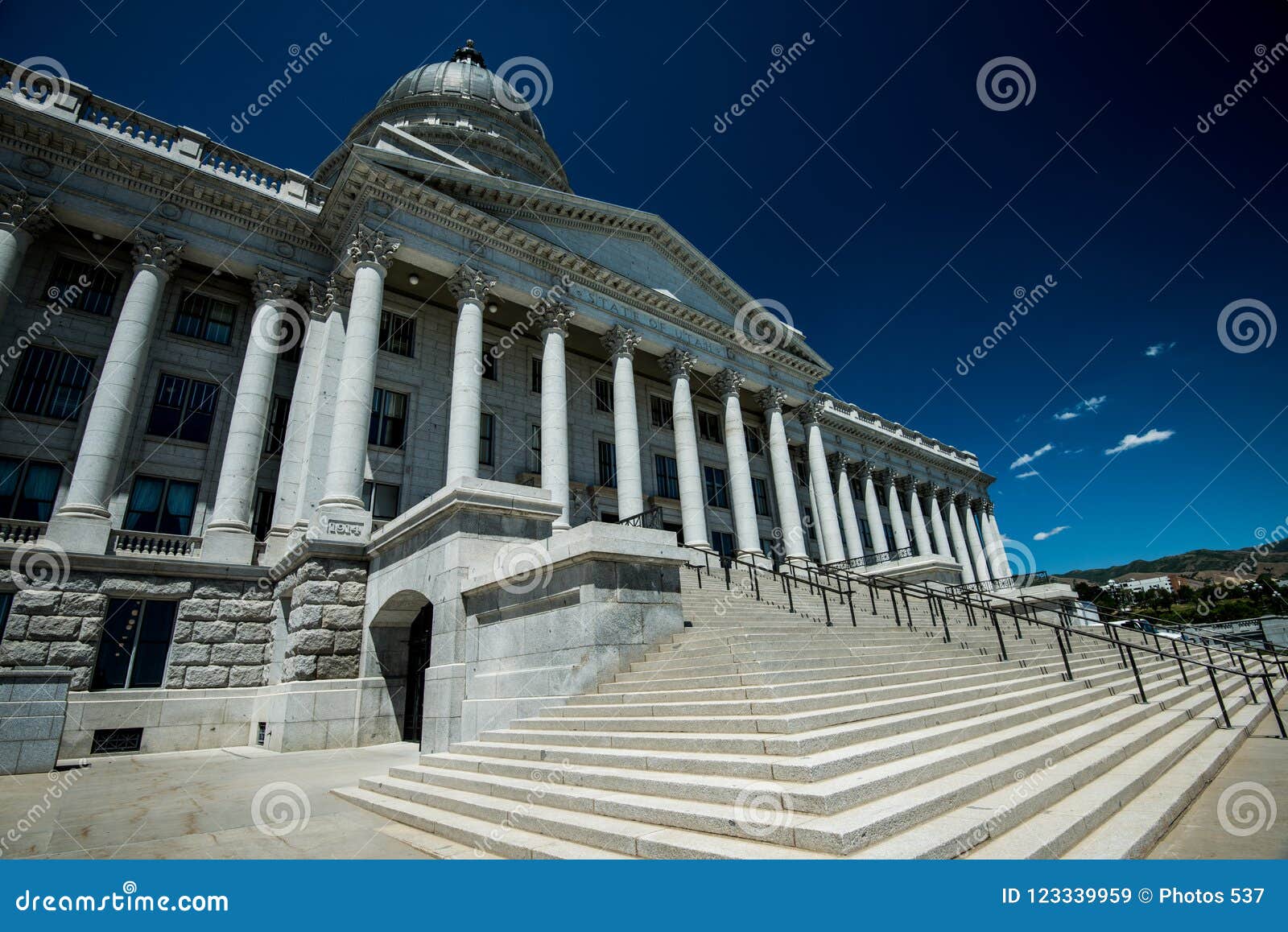 Edificio Del Capitolio Del Estado De Utah En Salt Lake City, UT Imagen ...