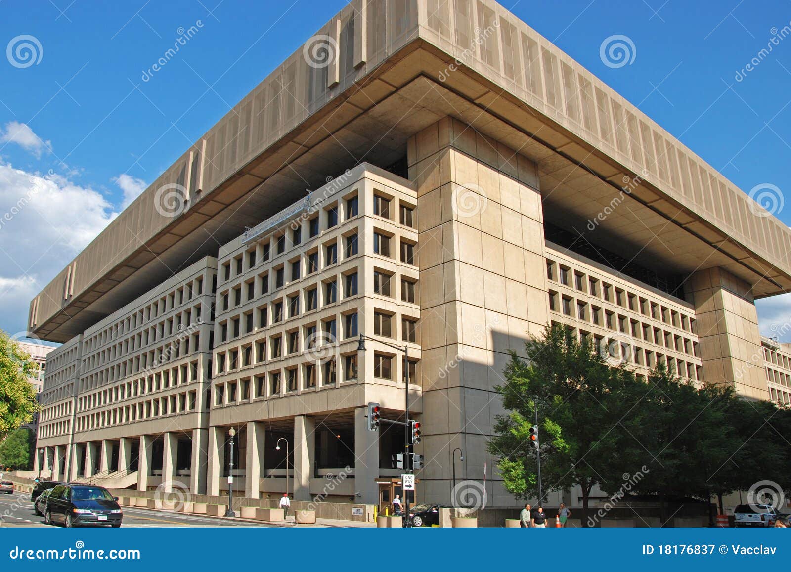 Edificio Del FBI En Washington DC Fotografía editorial - Imagen: 18176837