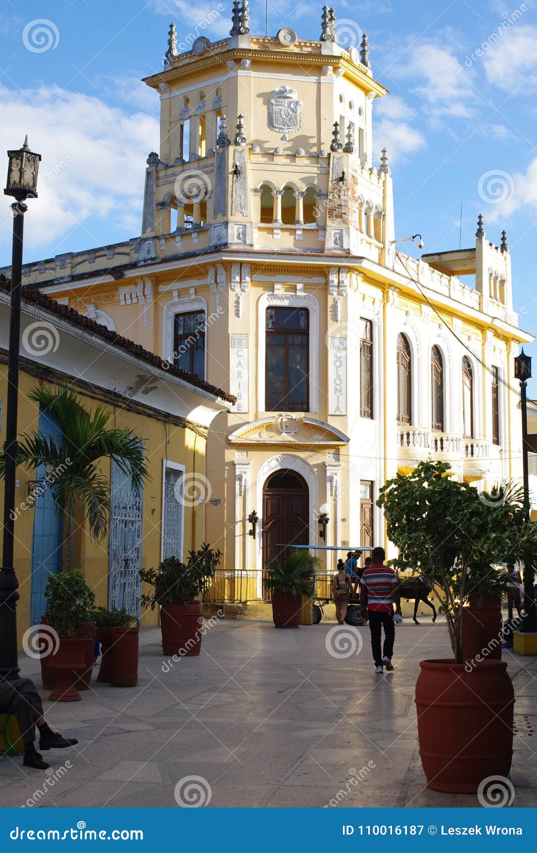 Edificio Del Fondo Cubano De Activos Culturales Fotografía editorial ...