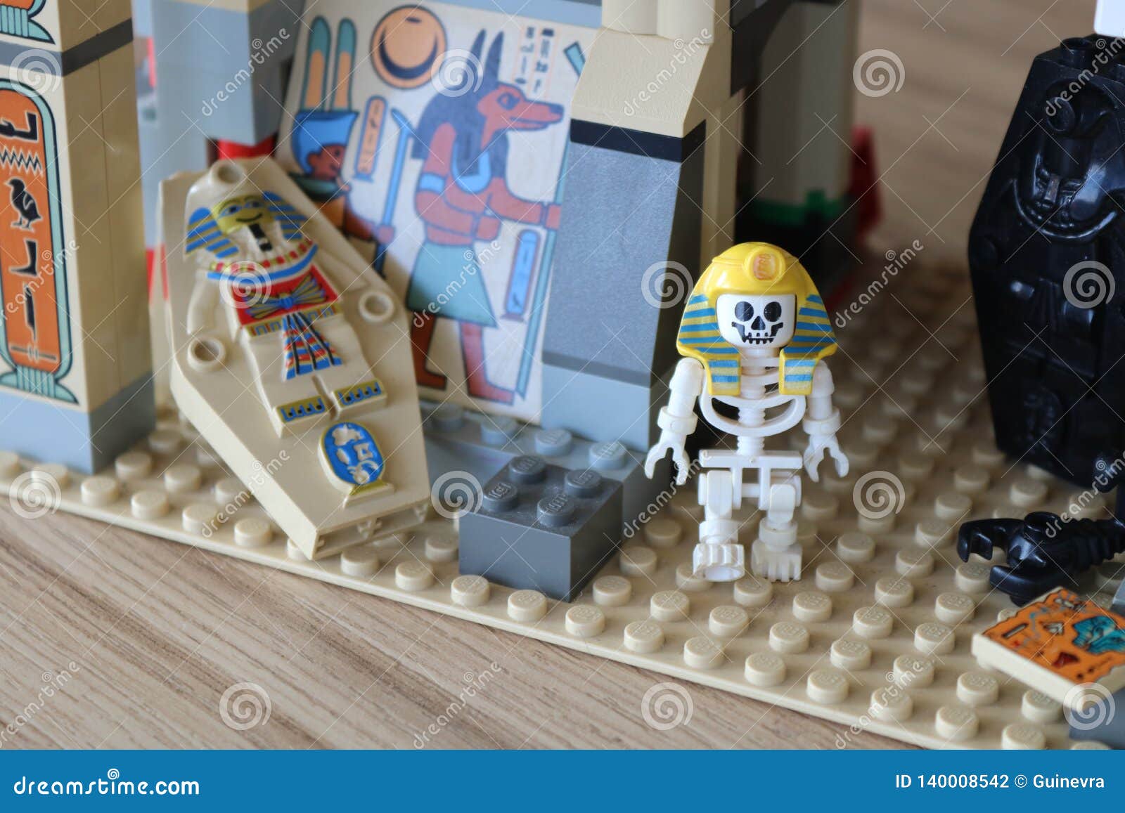 Edificio Del Lego De Egipto Antiguo Fotografía editorial - Imagen de ...