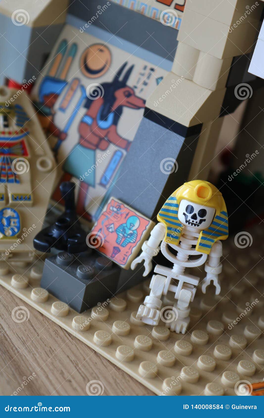 Edificio Del Lego De Egipto Antiguo Imagen de archivo editorial ...