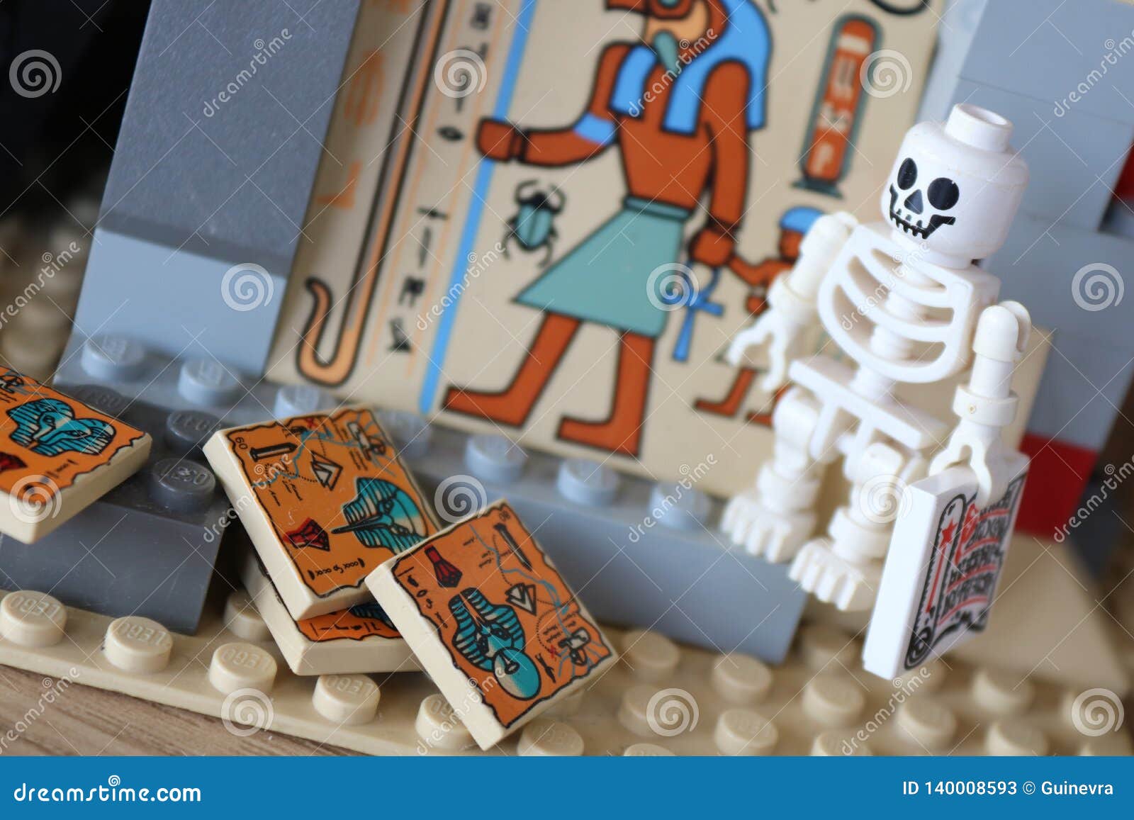 Edificio Del Lego De Egipto Antiguo Foto de archivo editorial - Imagen ...